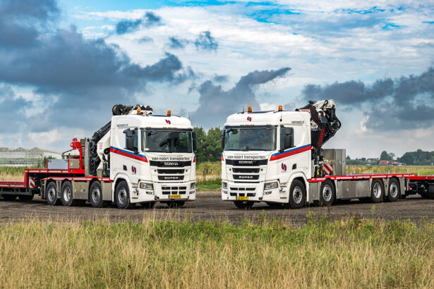 Twee nieuwe Scania kraanwagens voor Van Noort | Transport Online