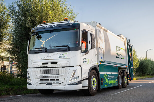 PreZero zet 32 Volvo FM Electric-trucks in voor efficiënte, stille en ...