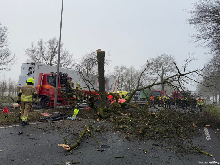 Vrachtwagenchauffeur om het leven gekomen bij ernstig eenzijdig ongeval op A65/N65 | Transport ...