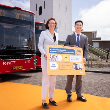 Qbuzz tekent tweede order bij bussenbouwer Yutong | Transport Online