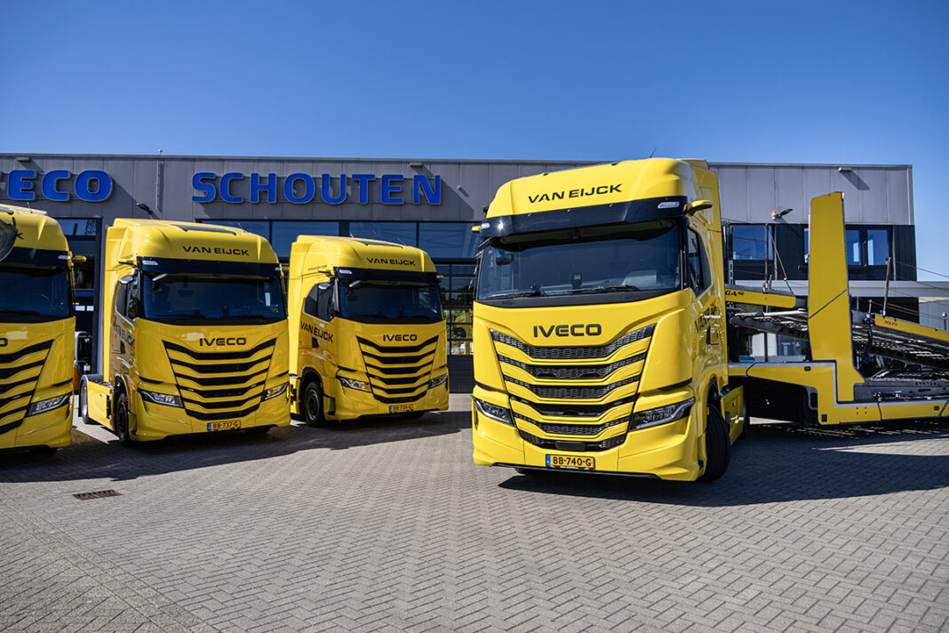 Van Eijck investeert in zeven nieuwe IVECO-trekkers voor internationaal ...